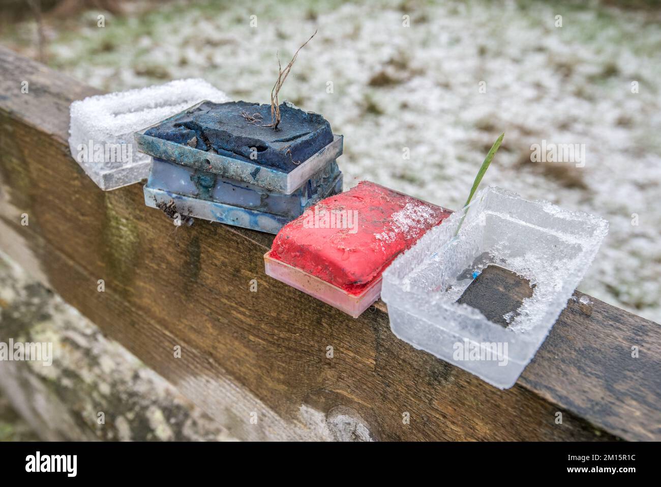 Plastic waste in farming hill farming hi-res stock photography and ...