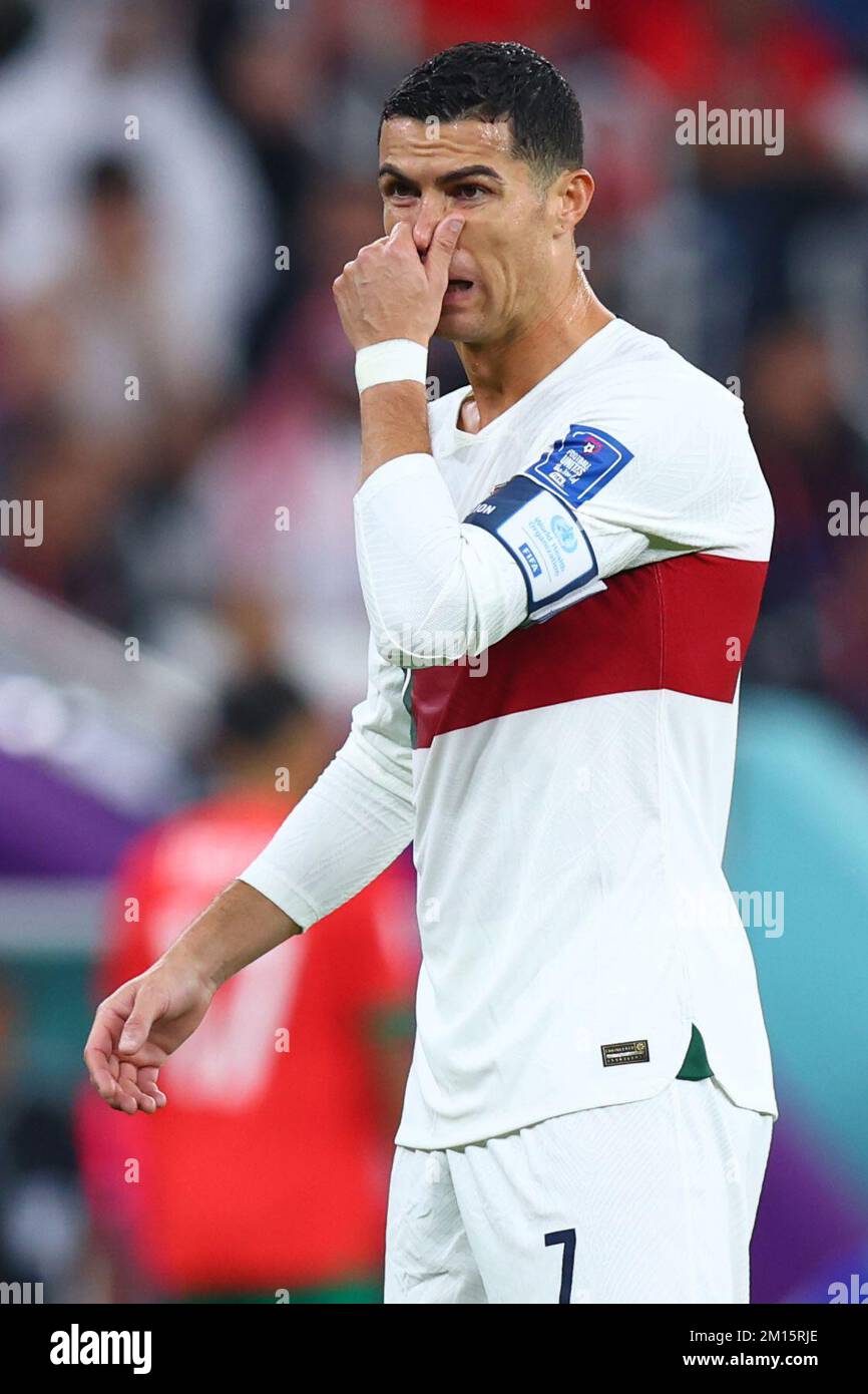 Doha, Qatar. 10th Dec, 2022. Soccer, World Cup, Morocco - Portugal ...