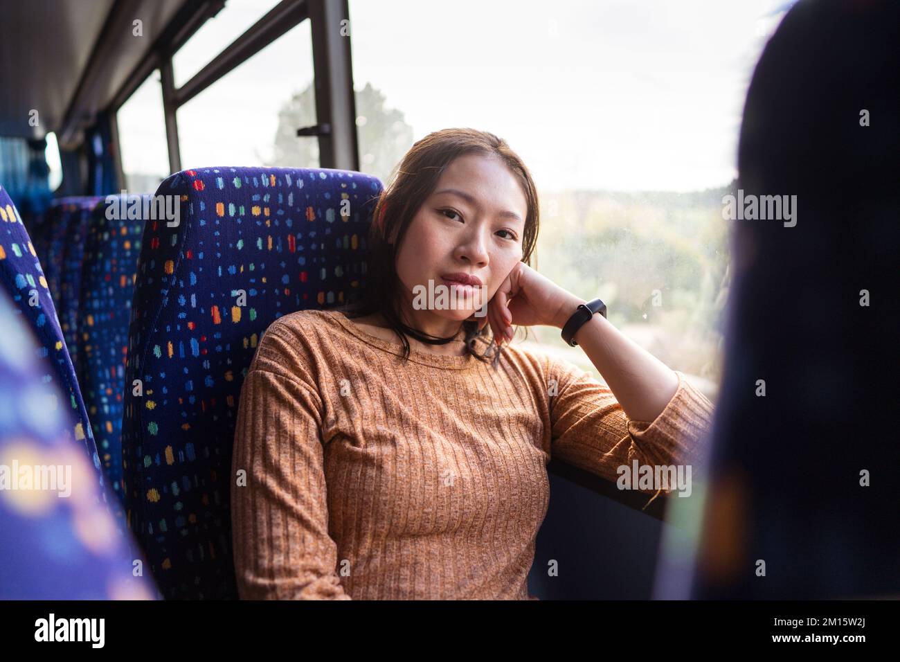 Serious young asian traveler hi-res stock photography and images - Alamy