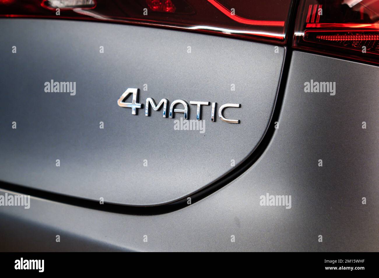 Mercedes Benzs EQS 580 - Slovakia Prešov Stock Photo - Alamy