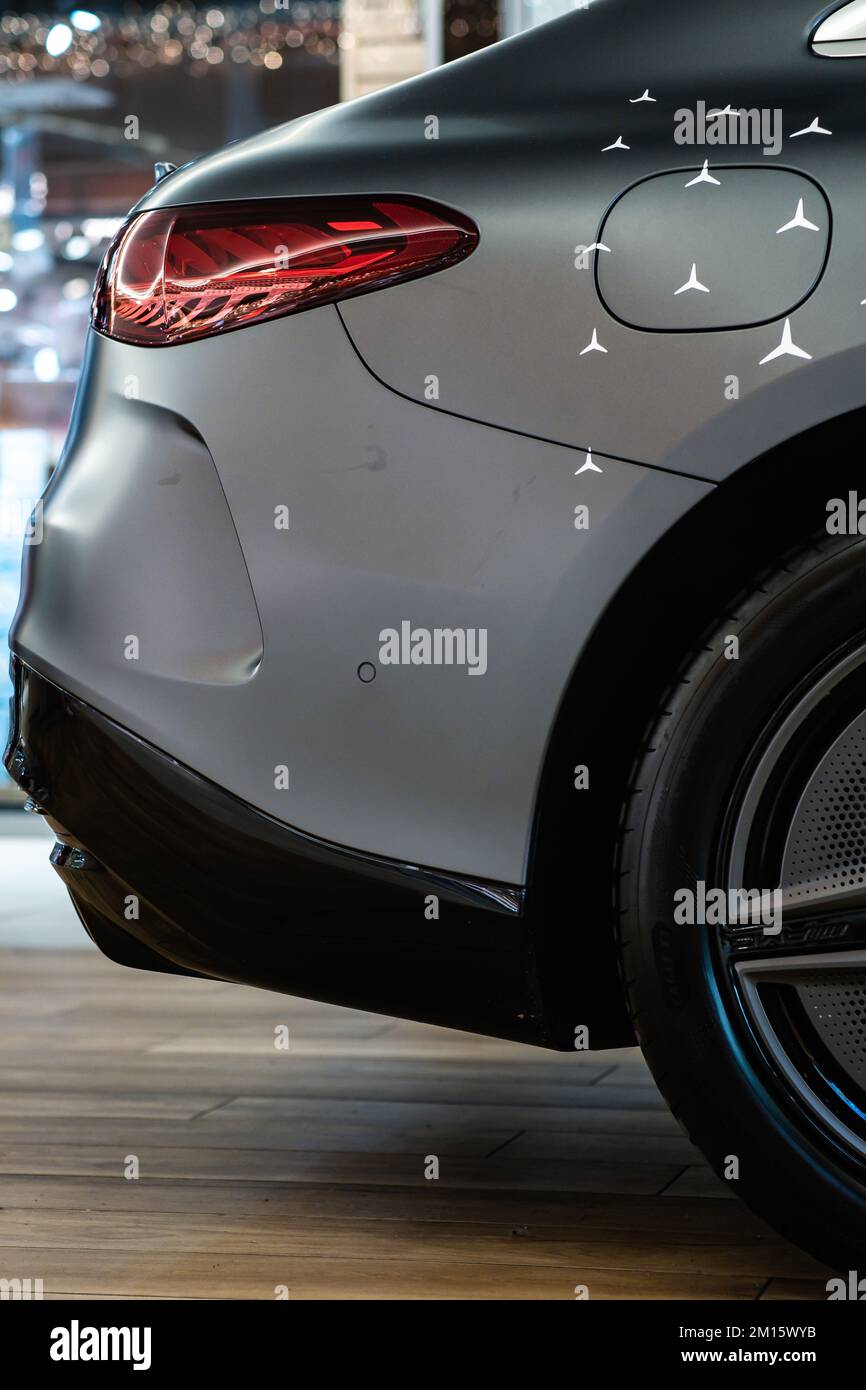 Mercedes Benzs EQS 580 - Slovakia Prešov Stock Photo - Alamy