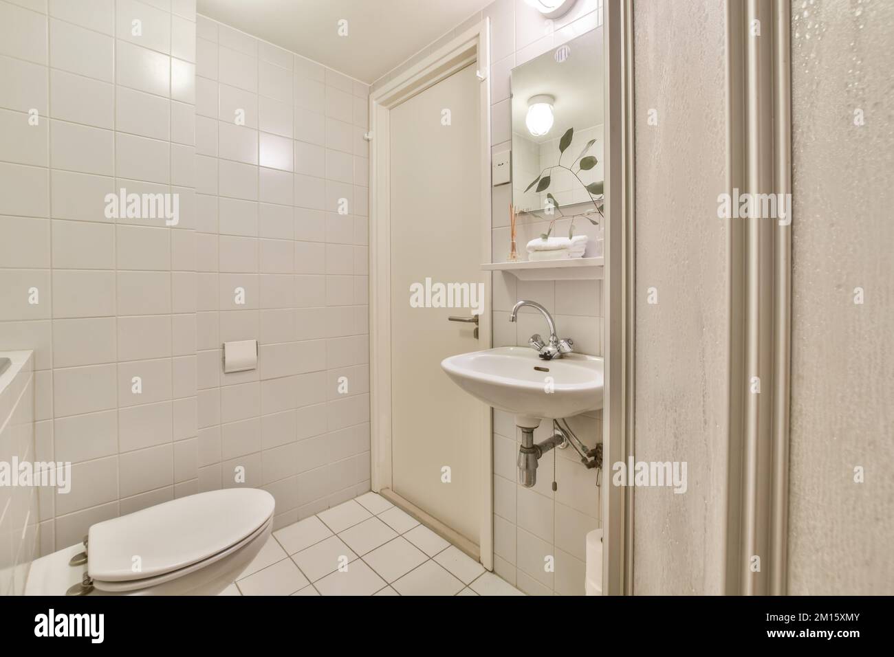From above toilet bowl in a sink with white walls Stock Photo - Alamy
