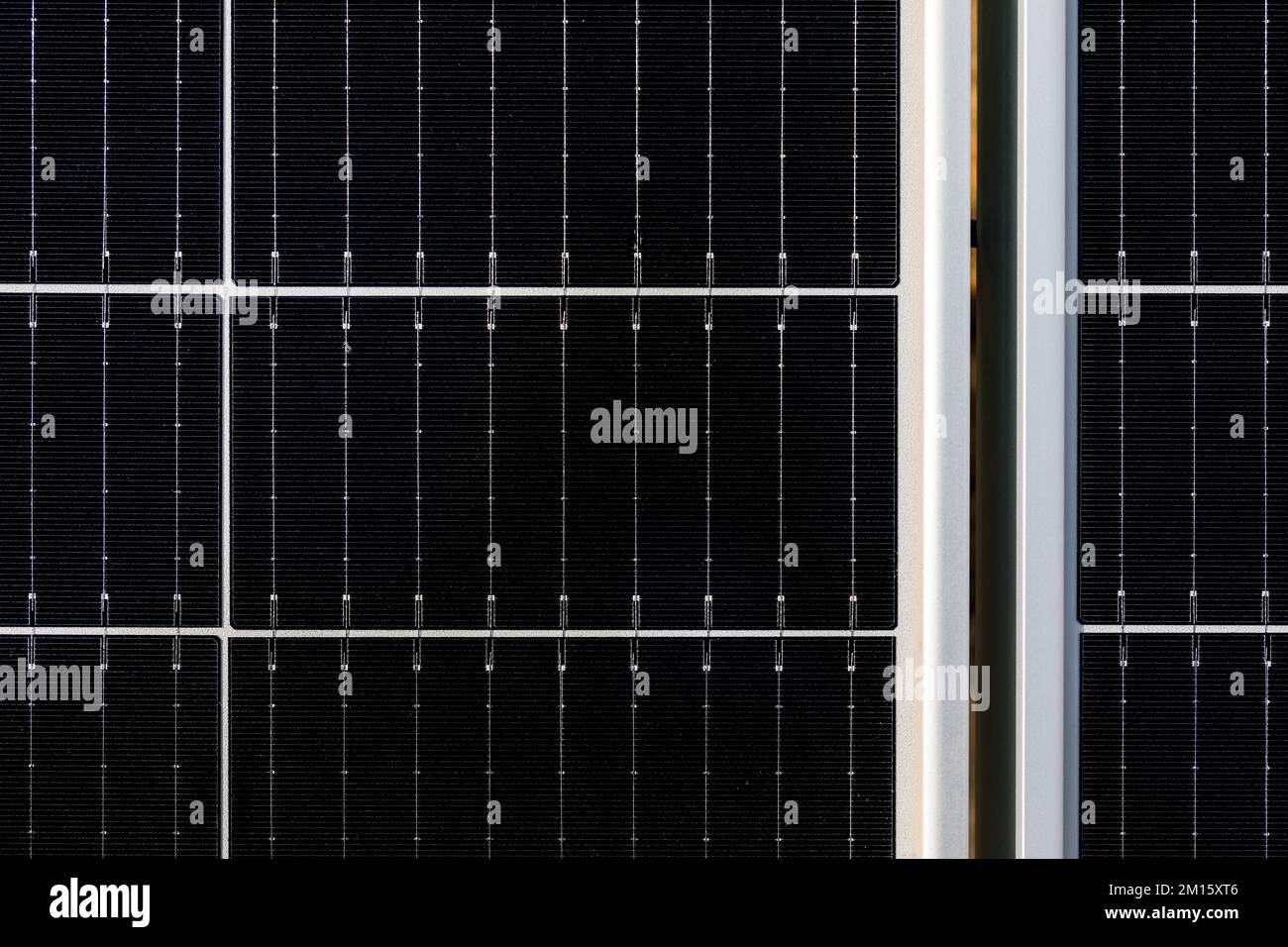 Full frame surface of solar panels on photovoltaic power station Stock ...