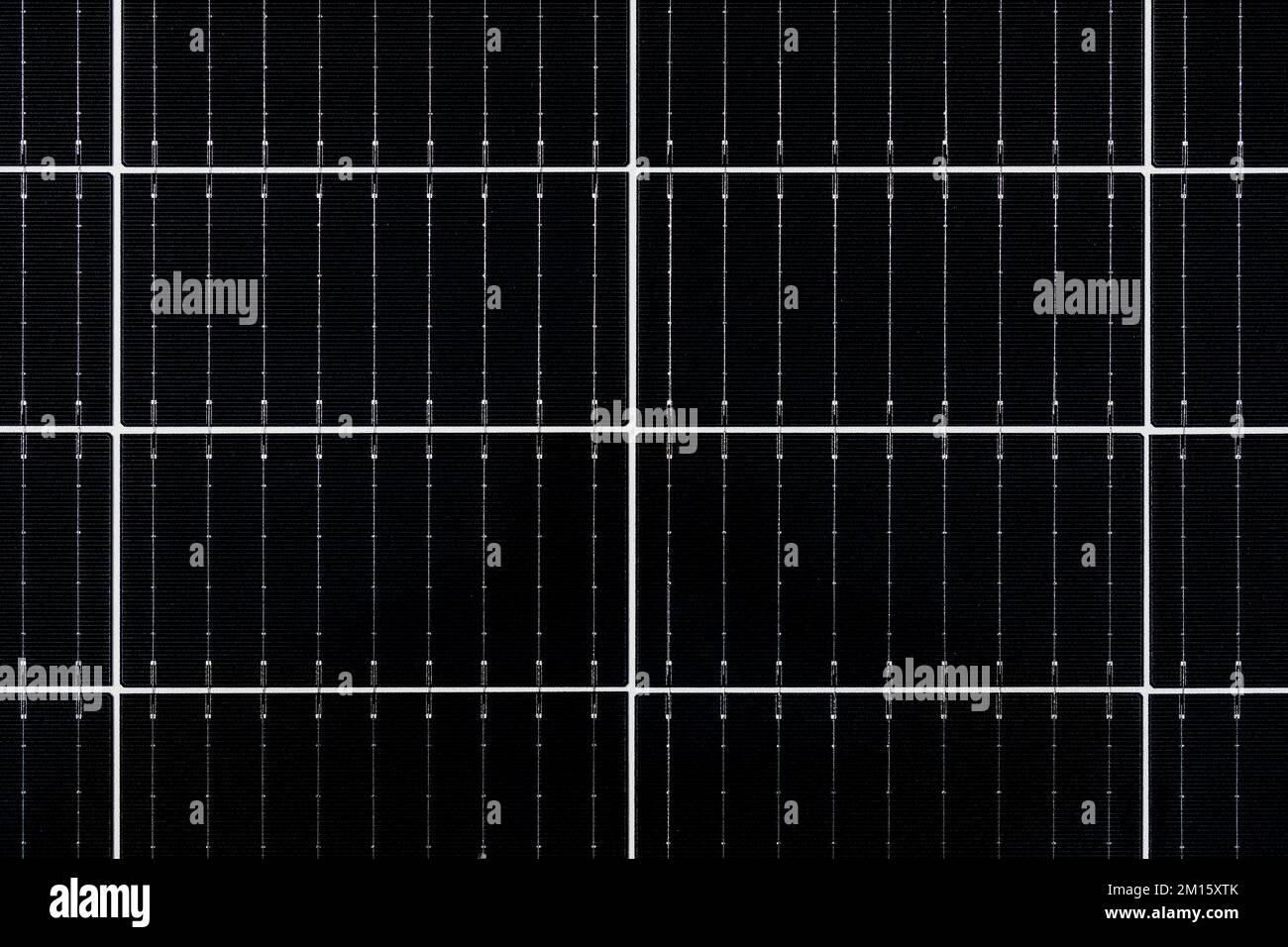 Full frame surface of solar panels on photovoltaic power station Stock ...