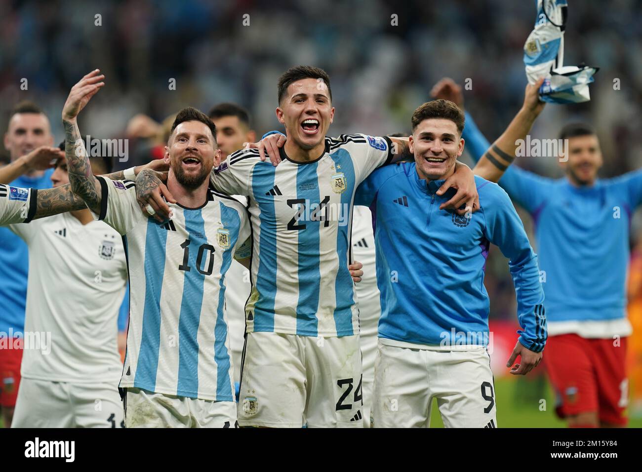 Lusail, Qatar. Fifa World Cup. Match 57. Netherlands vs. Argentina. 9th ...