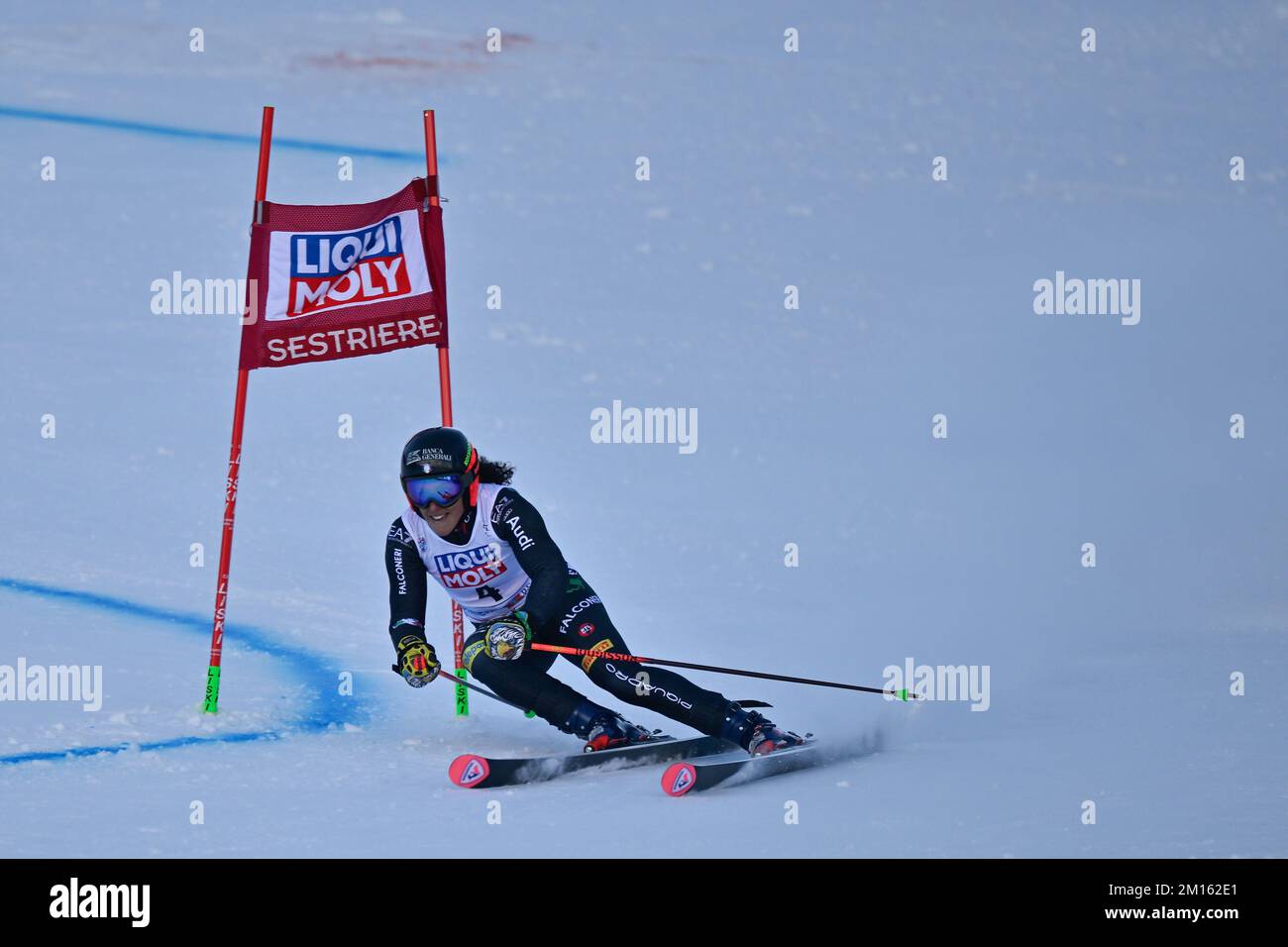 Sestriere, Italy. 10th Dec, 2022. Federica Brignone (ITA) 4 classified ...