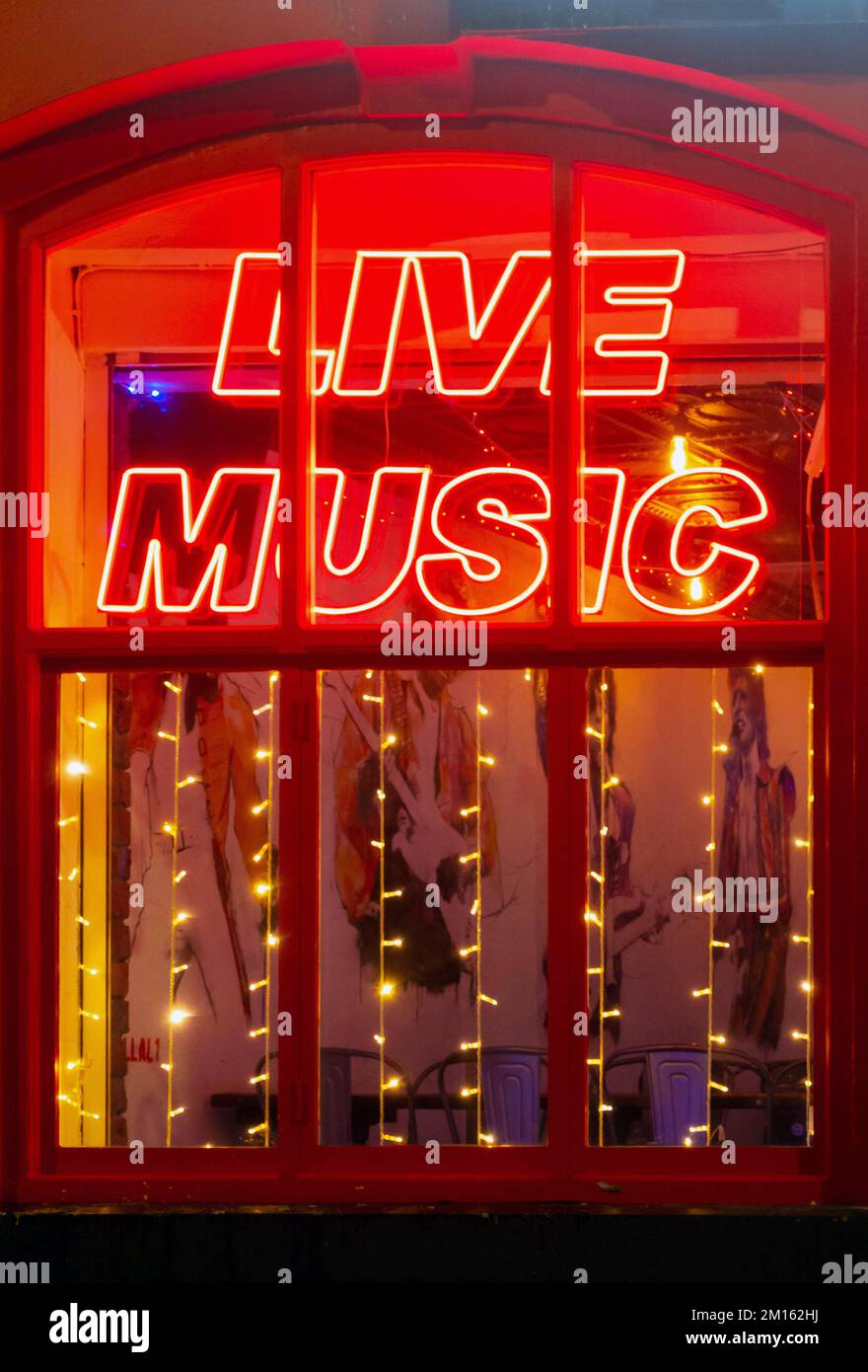 Live Music Tonight Sign