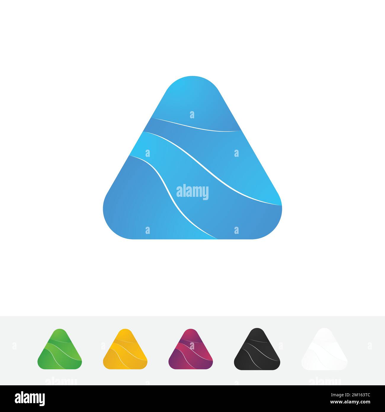 clean and modern abstract Logo template Stock Vector Image & Art - Alamy