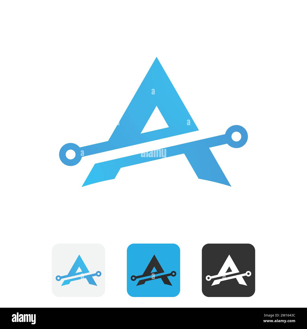 Elegant modern logo Stock Vector Images - Alamy