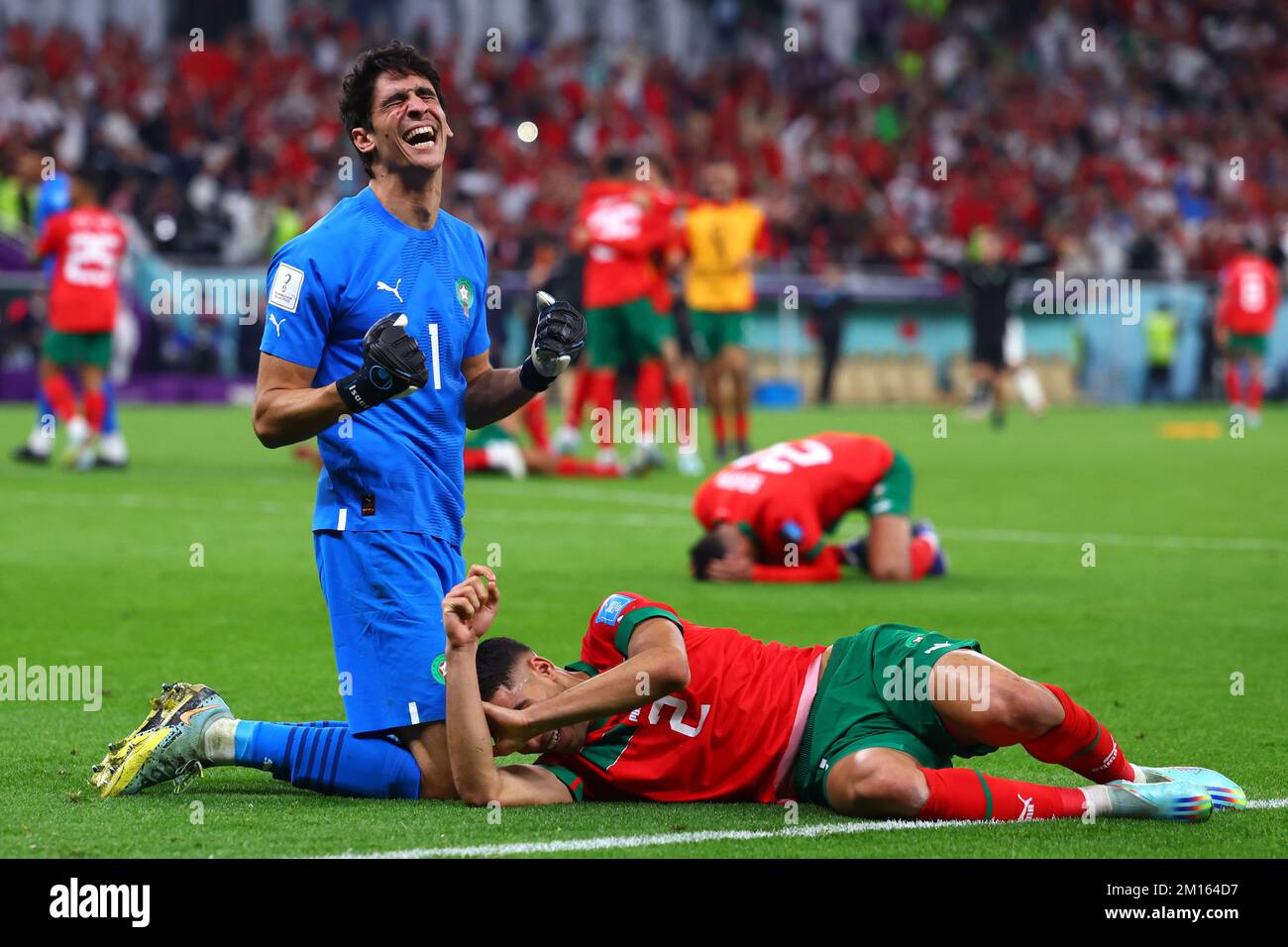 Doha, Qatar. 10th Dec, 2022. Soccer, World Cup, Morocco - Portugal ...
