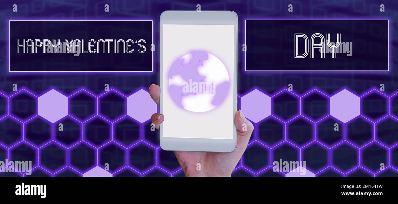 Writing displaying text Happy Valentine S Is Day. Business approach ...