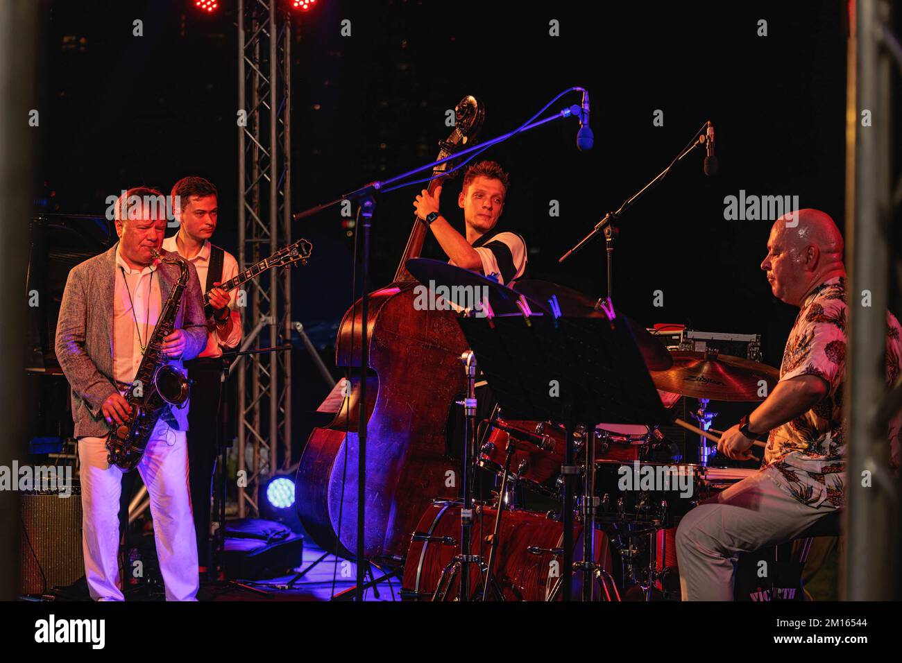 Bangkok, Thailand. 10th Dec, 2022. Igor Butman, Russian jazz ...