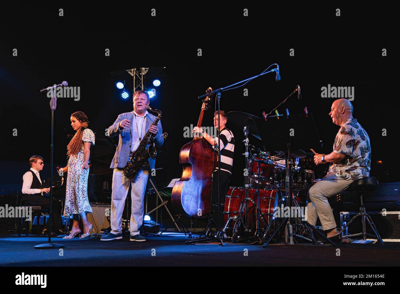 Bangkok, Thailand. 10th Dec, 2022. Igor Butman, Russian jazz ...