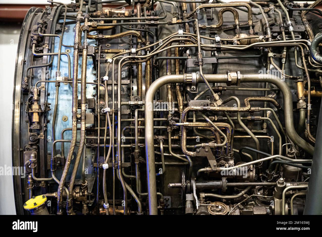 The Pratt & Whitney PW6000 Turbofan Engine from the Airbus A318 Stock ...