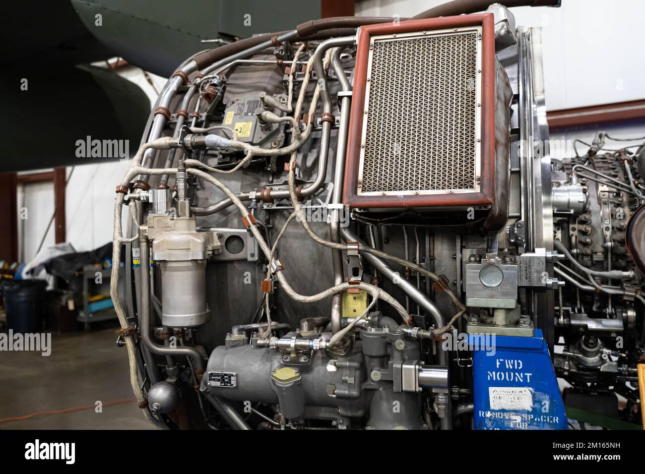 The Pratt & Whitney PW6000 Turbofan Engine from the Airbus A318 Stock ...