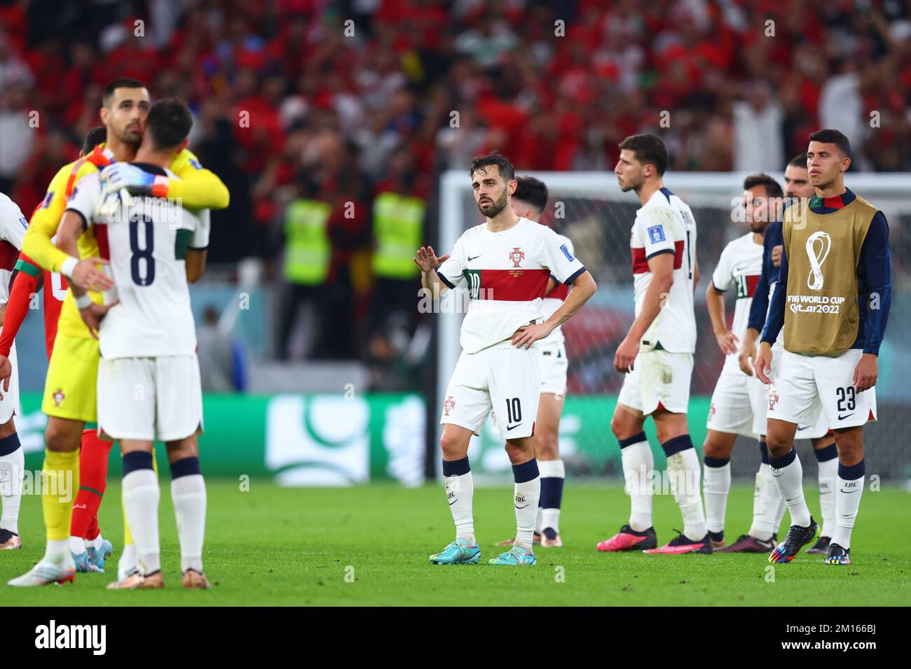 Doha, Qatar. 10th Dec, 2022. Soccer, World Cup, Morocco - Portugal ...