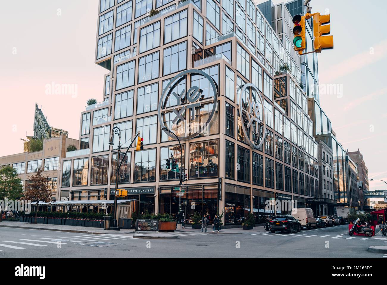 New York, USA - November 21, 2022: View of 61 Ninth Avenue, a 165,000 ...