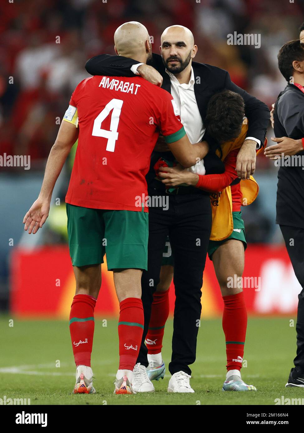 DOHA - Qatar, 10/12/2022,DOHA - Sofyan Amrabat of Morocco, Morocco ...