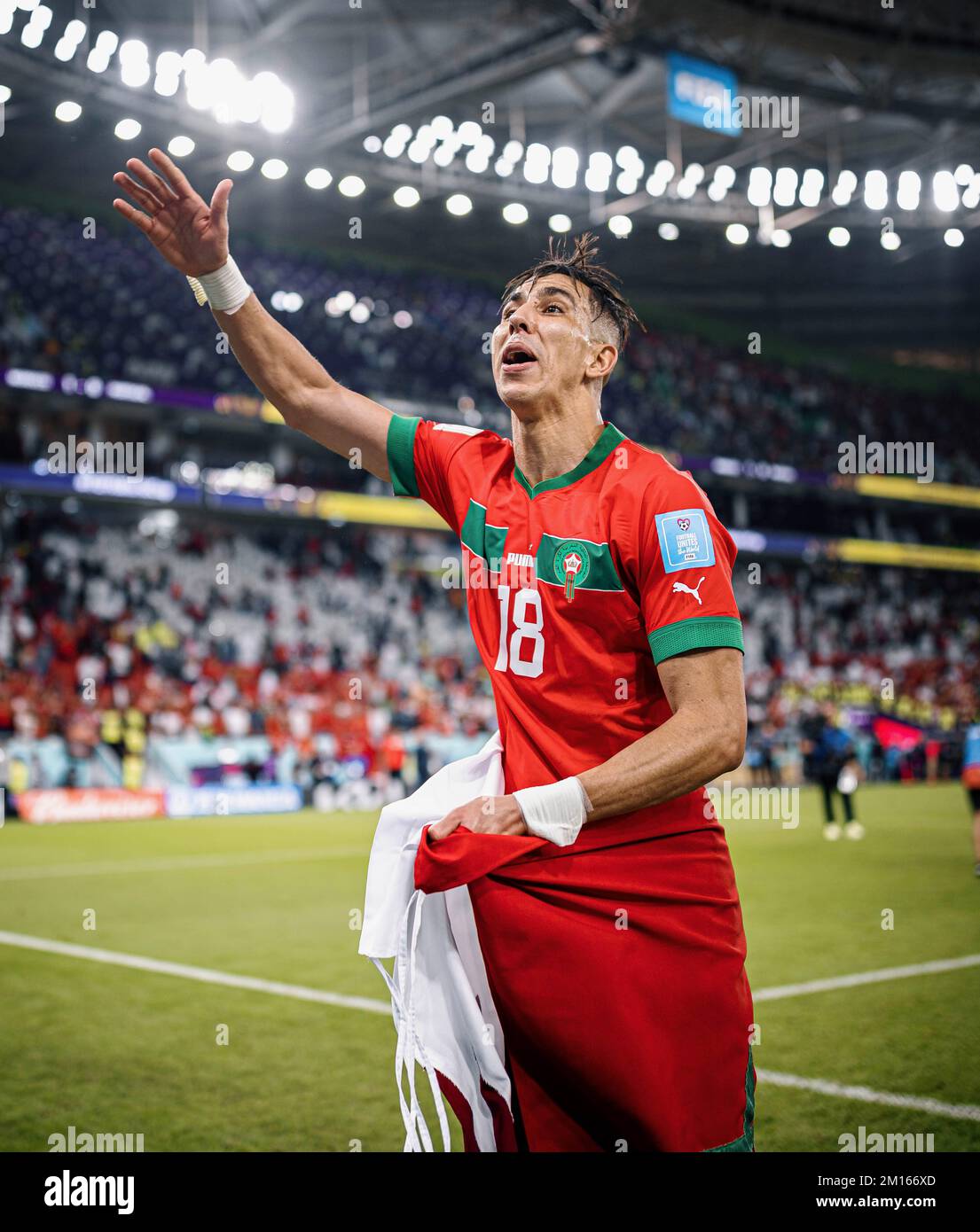 Doha, Catar. 10th Dec, 2022. final after the match between Morocco and ...