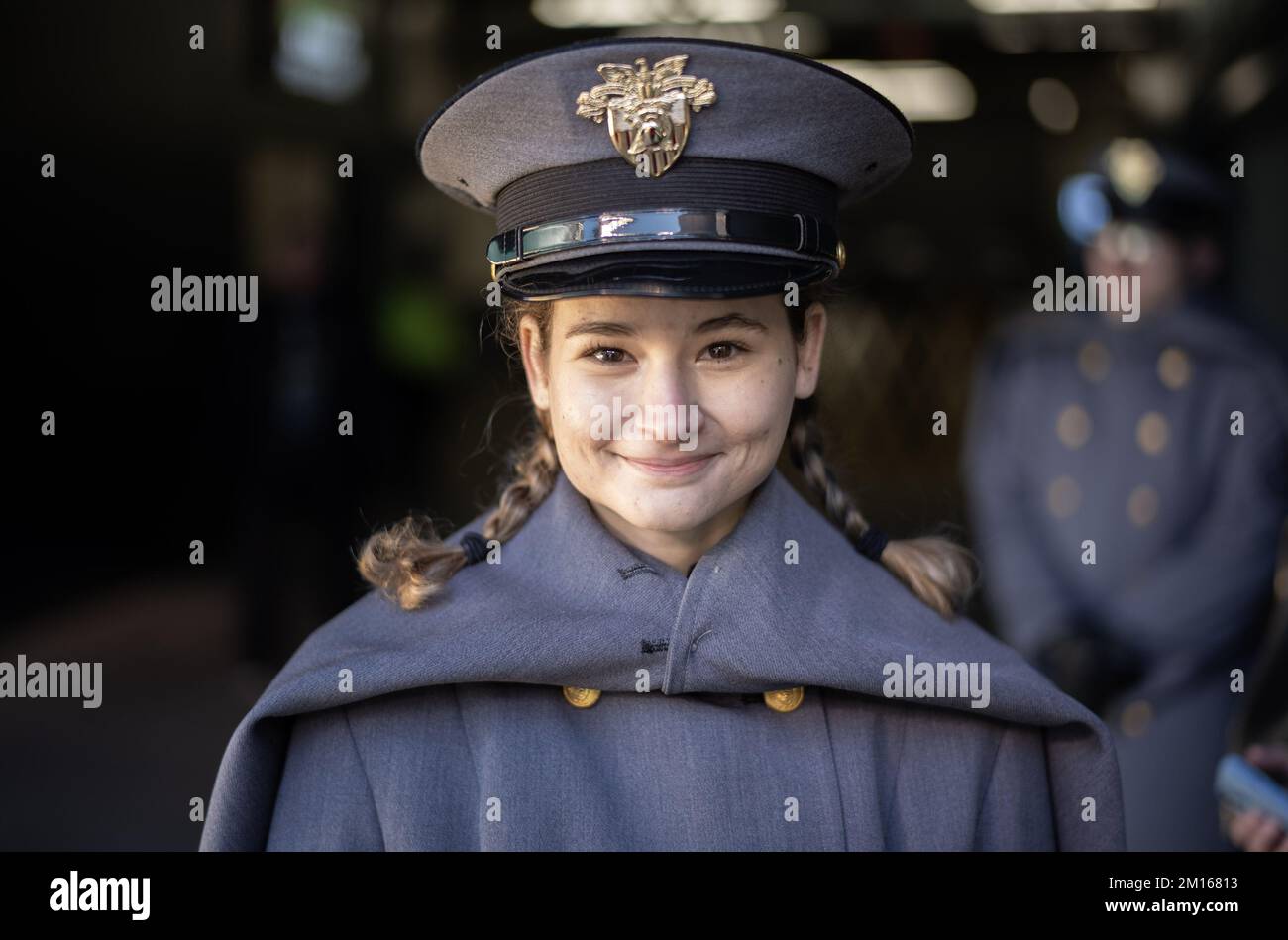 Philadelphia, USA. 10th Dec, 2022. West Point Cadet Sergeant Amy ...
