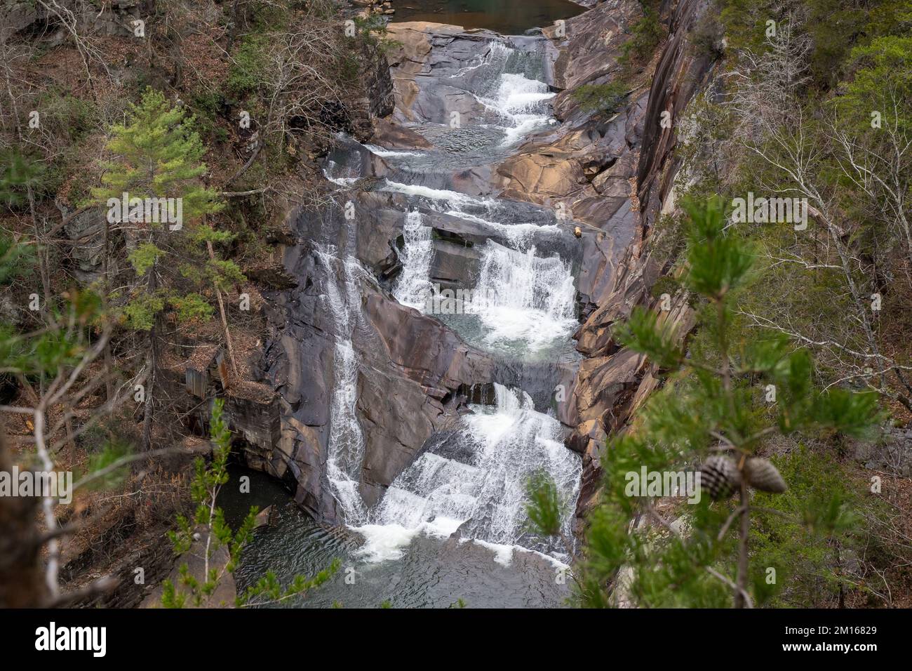Outlooks around Tallulah Falls, northeast of Atlanta, Habersham, Rabun ...