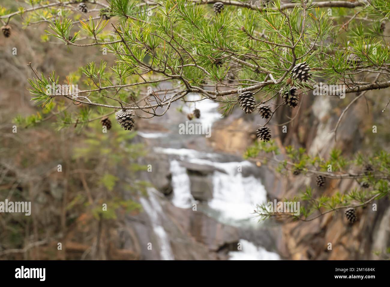 Outlooks around Tallulah Falls, northeast of Atlanta, Habersham, Rabun ...