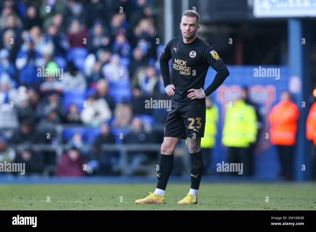 Joe Ward #23 of Peterborough United during the Sky Bet League 1 match ...