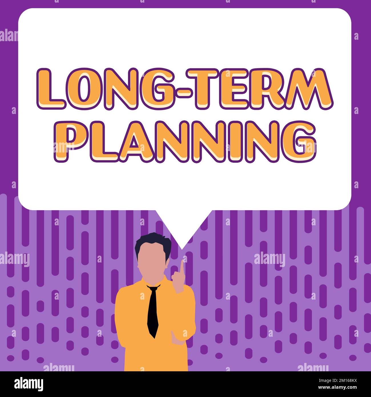 Sign displaying Long Term Planning. Business showcase Establish ...