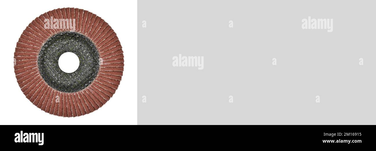 Robust high quality flap disc for metal and wood applications, banner ...