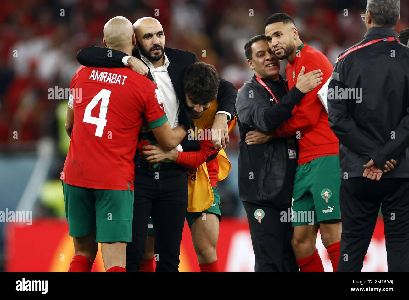 DOHA - Qatar, 10/12/2022,DOHA - Sofyan Amrabat of Morocco, Morocco ...