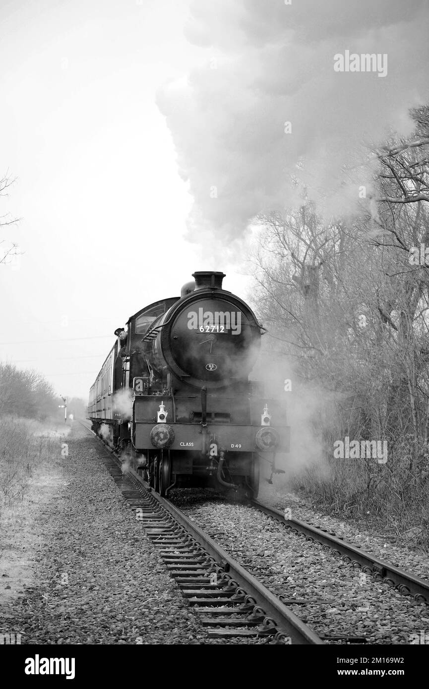 "Morayshire" east of Wansford on the Nene Valley Railway Stock Photo ...
