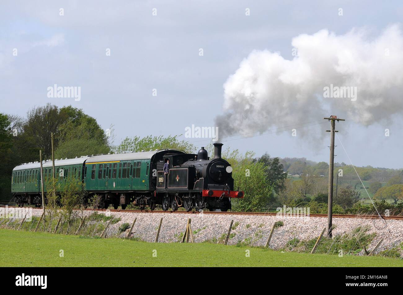 "30053" and train near Northiam Stock Photo - Alamy