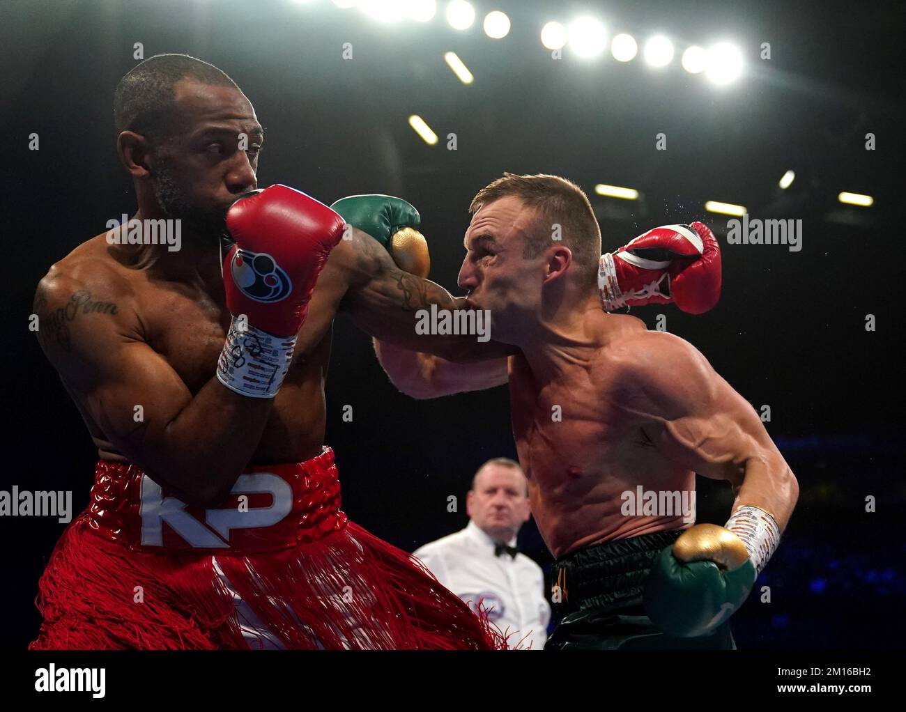 JJ Metcalf (right) and Courtney Pennington at the First Direct Arena ...