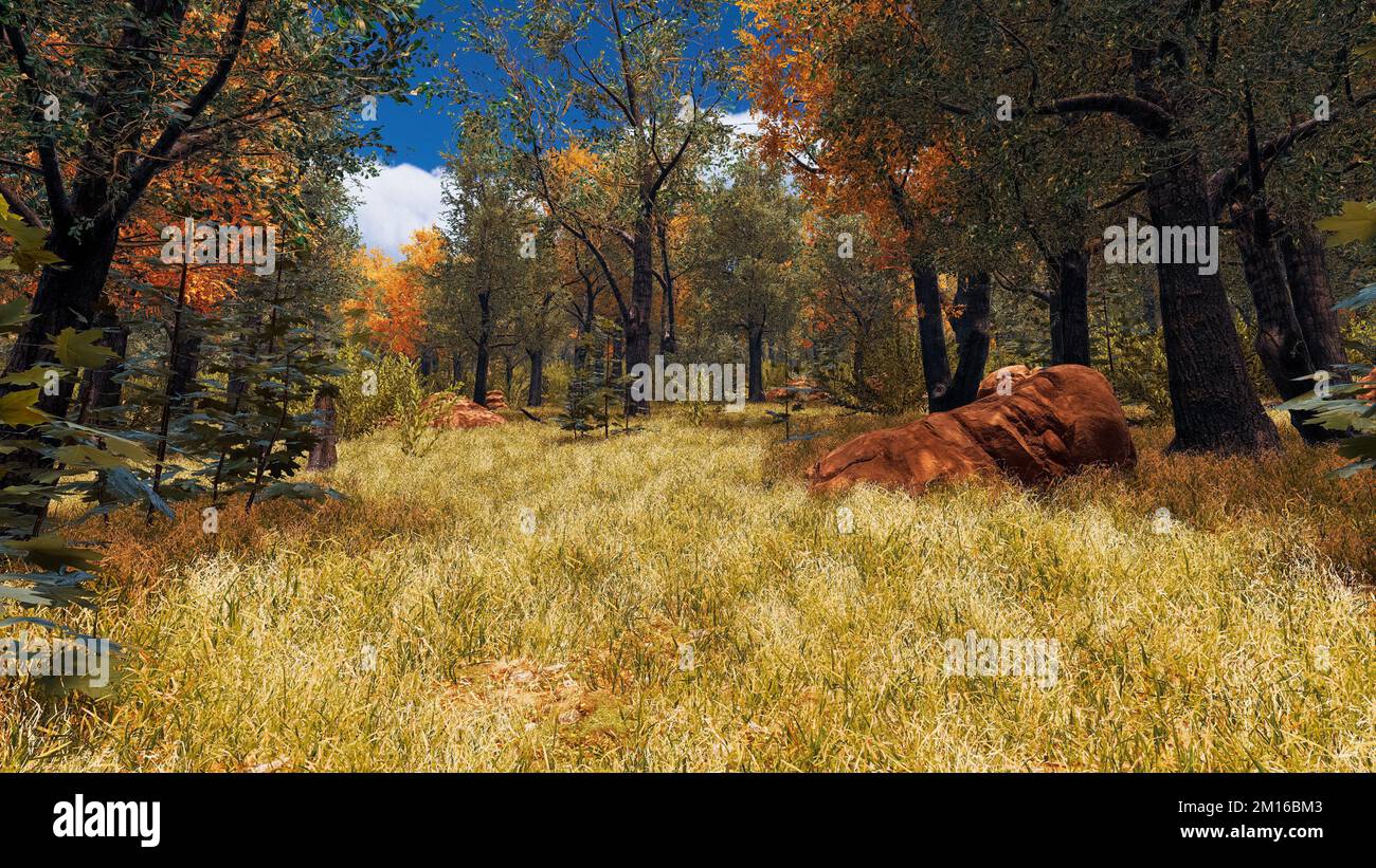 3D Render Background to ecology and sustainable development ...