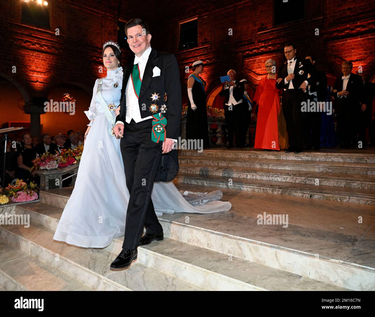 Princess Sofia and speaker of the Swedish Parliament Andreas Norlén ...