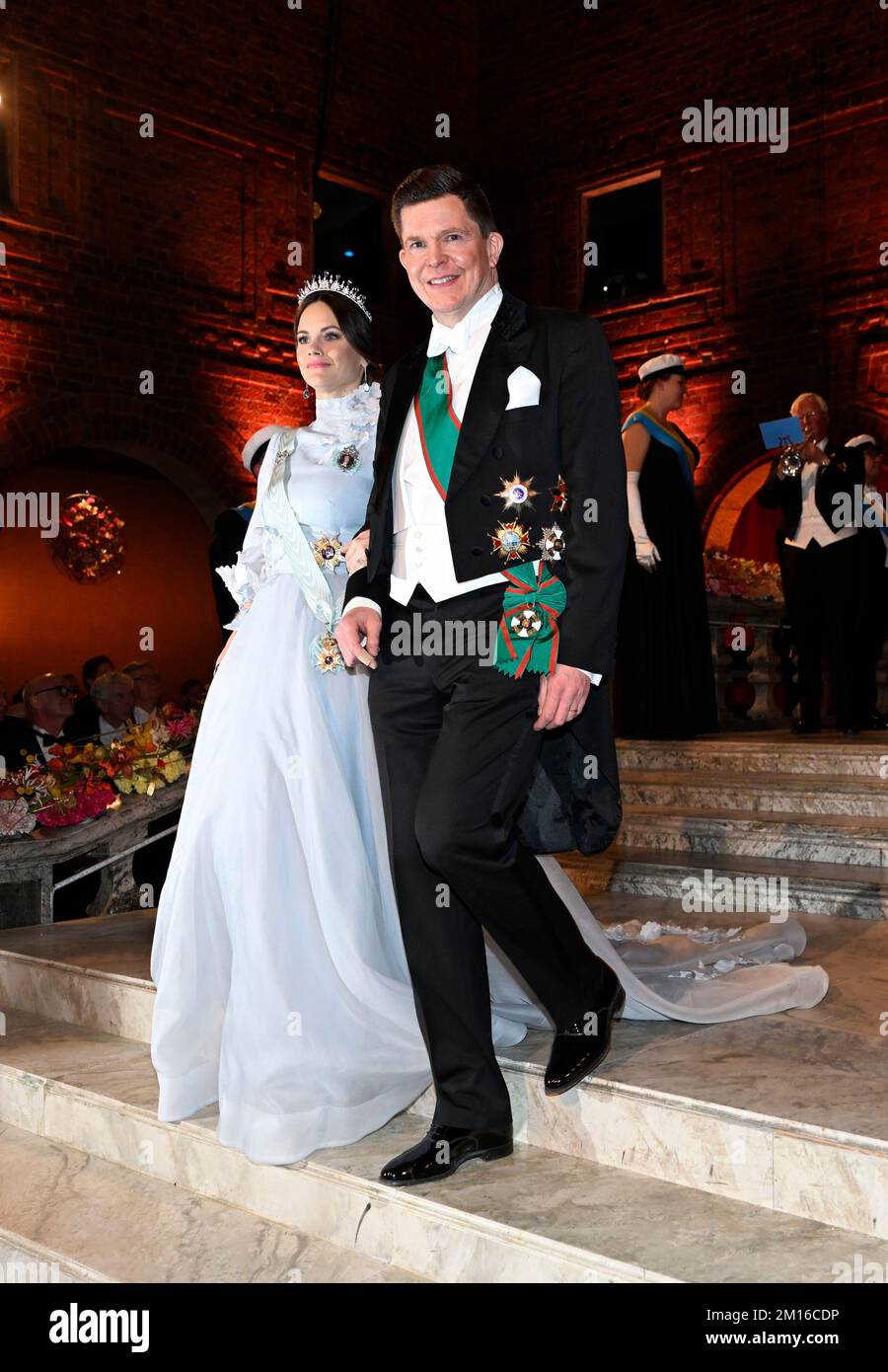 Princess Sofia and speaker of the Swedish Parliament Andreas Norlén ...
