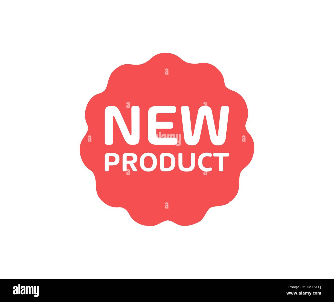 New Product, label or sticker, sign logo design. Label badge with ...