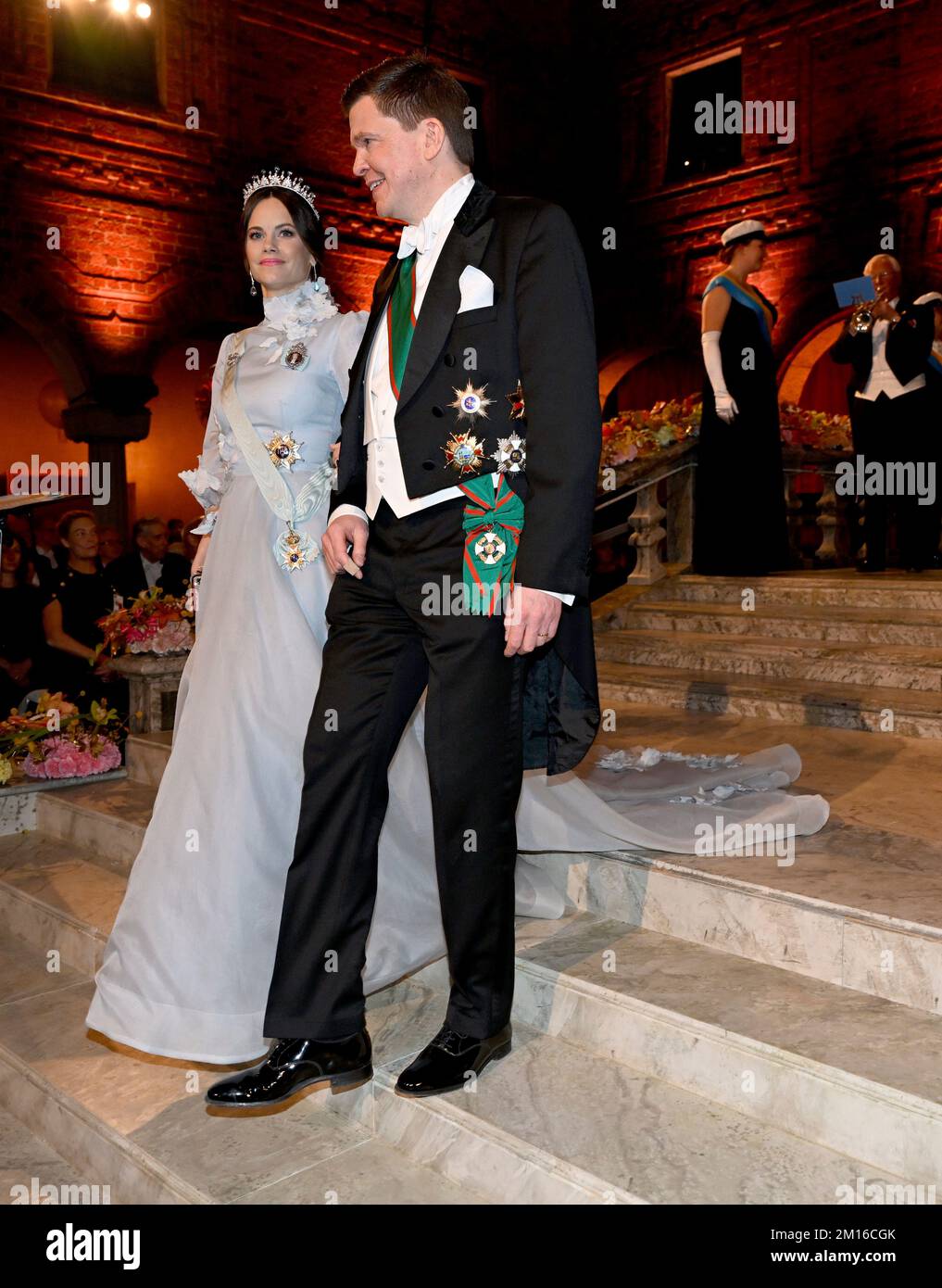 Princess Sofia and speaker of the Swedish Parliament Andreas Norlén ...