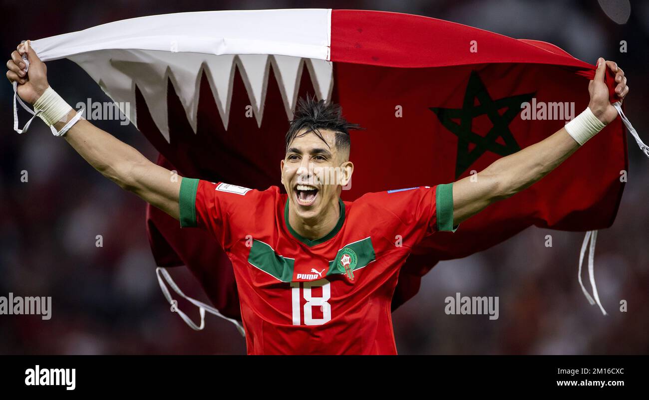 DOHA - Jawad El Yamiq of Morocco after the FIFA World Cup Qatar 2022 ...