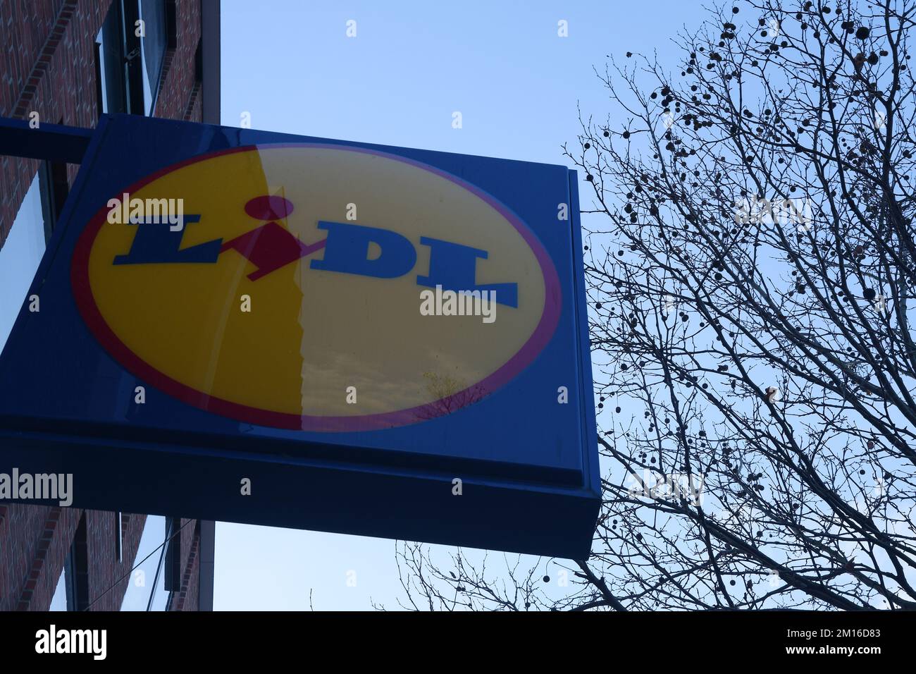 Copenhagen/Denmark/10 December 2022/ Deutsche Lild grocery store mchain ...