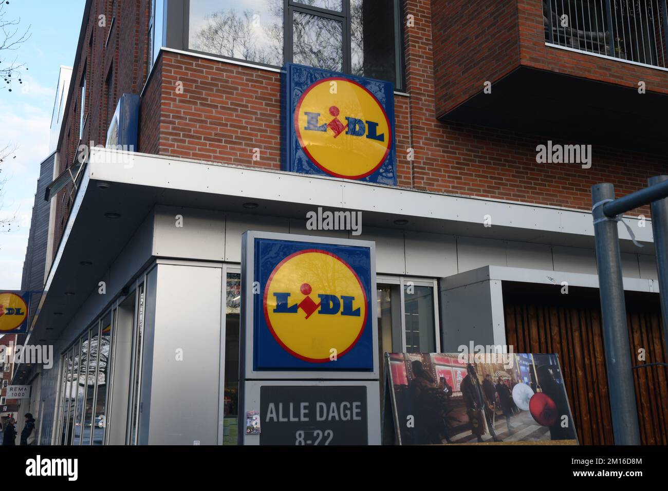 Copenhagen/Denmark/10 December 2022/ Deutsche Lild grocery store mchain ...