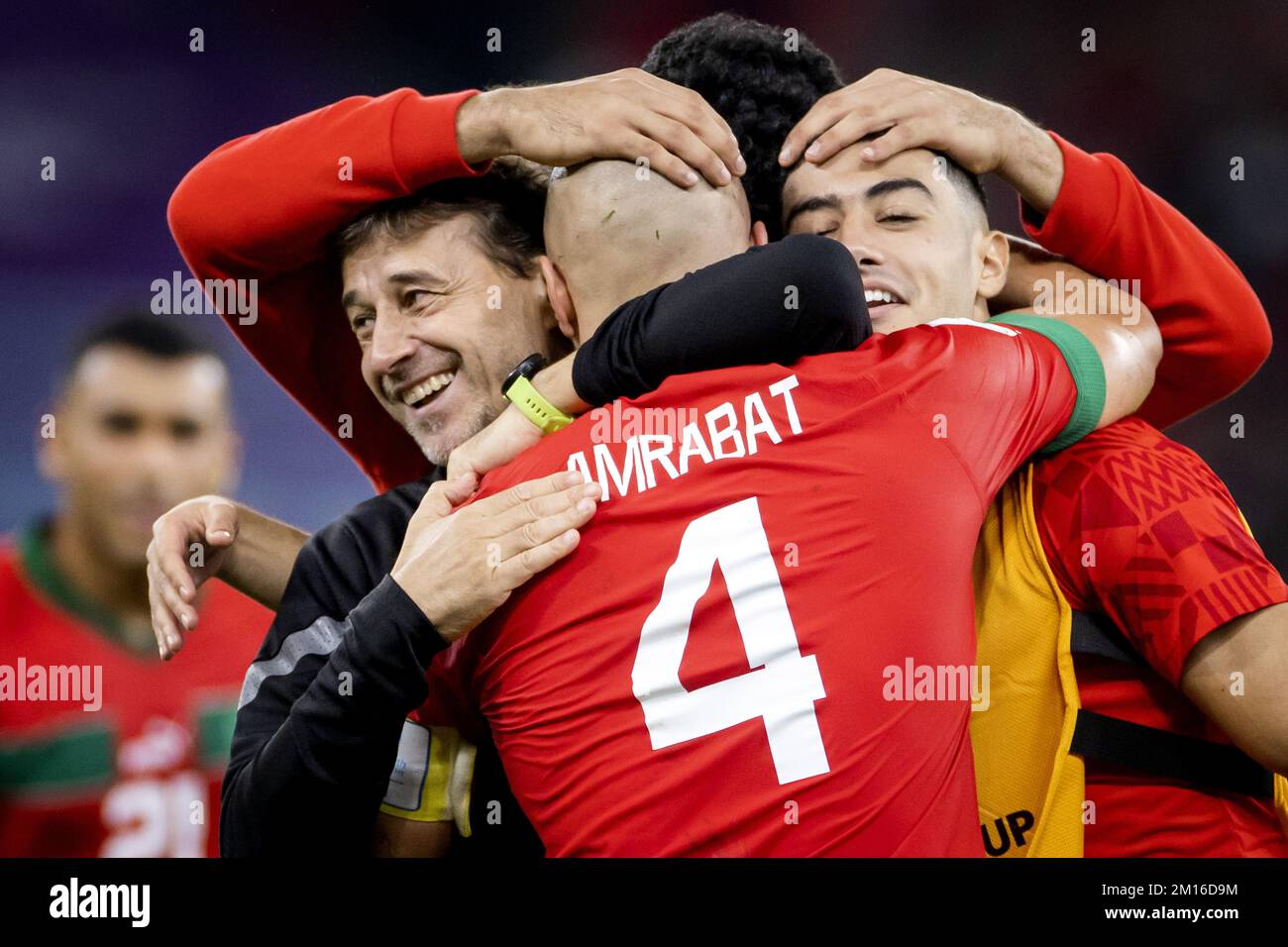 DOHA - Sofyan Amrabat of Morocco after the FIFA World Cup Qatar 2022 ...