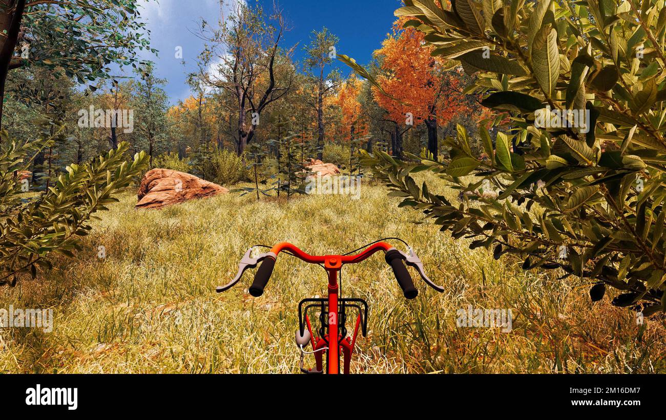3D Render Background to ecology and sustainable development ...