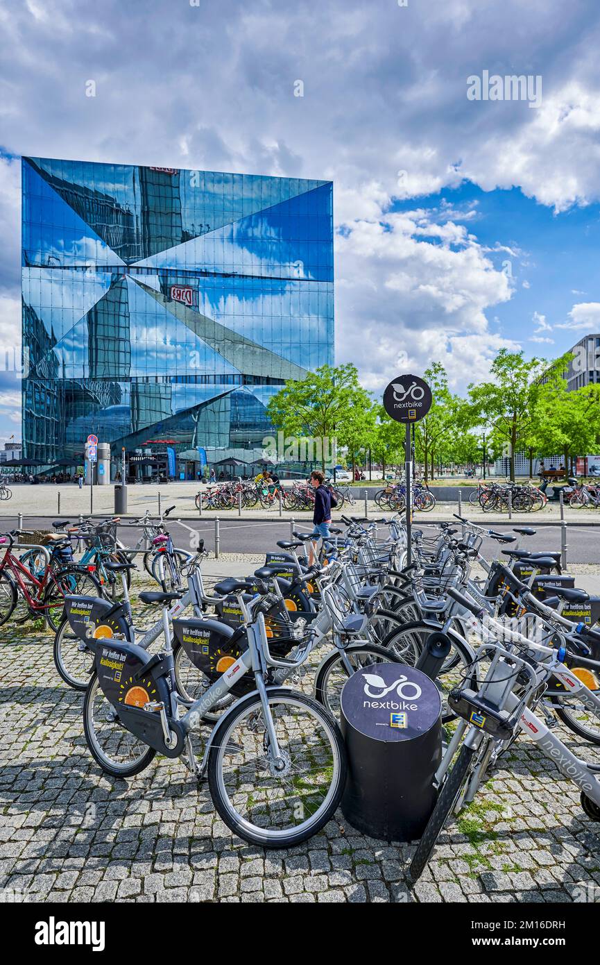Berlin, Germany - July 29, 2021: City bikes for rent in downtown Berlin ...