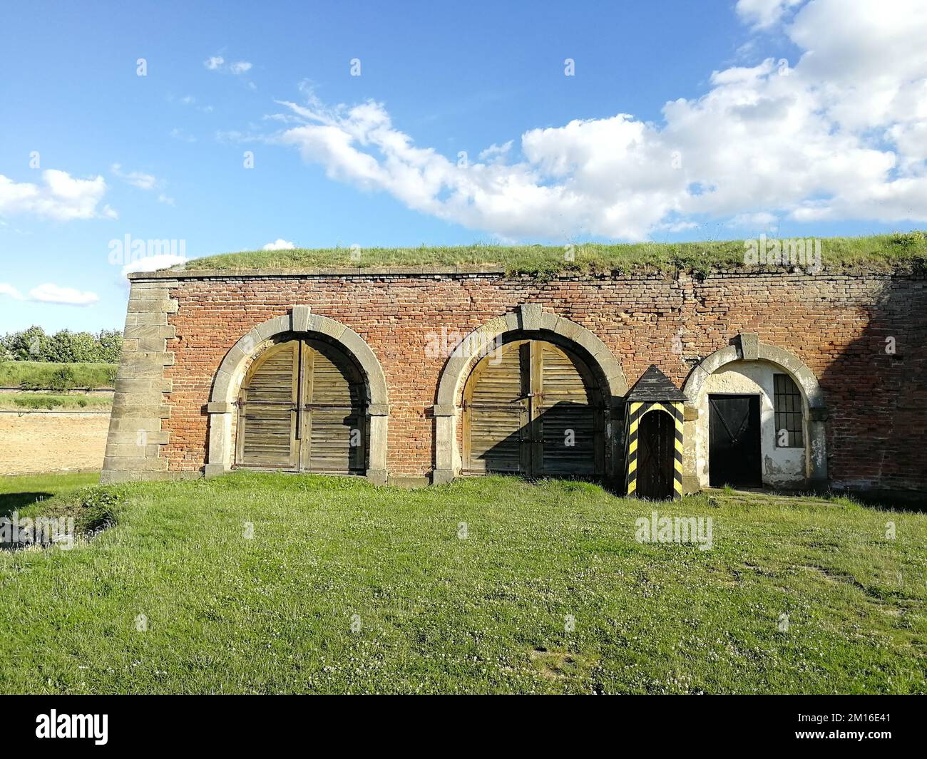 The Small Fortress composed of a citadel and adjacent to a walled ...