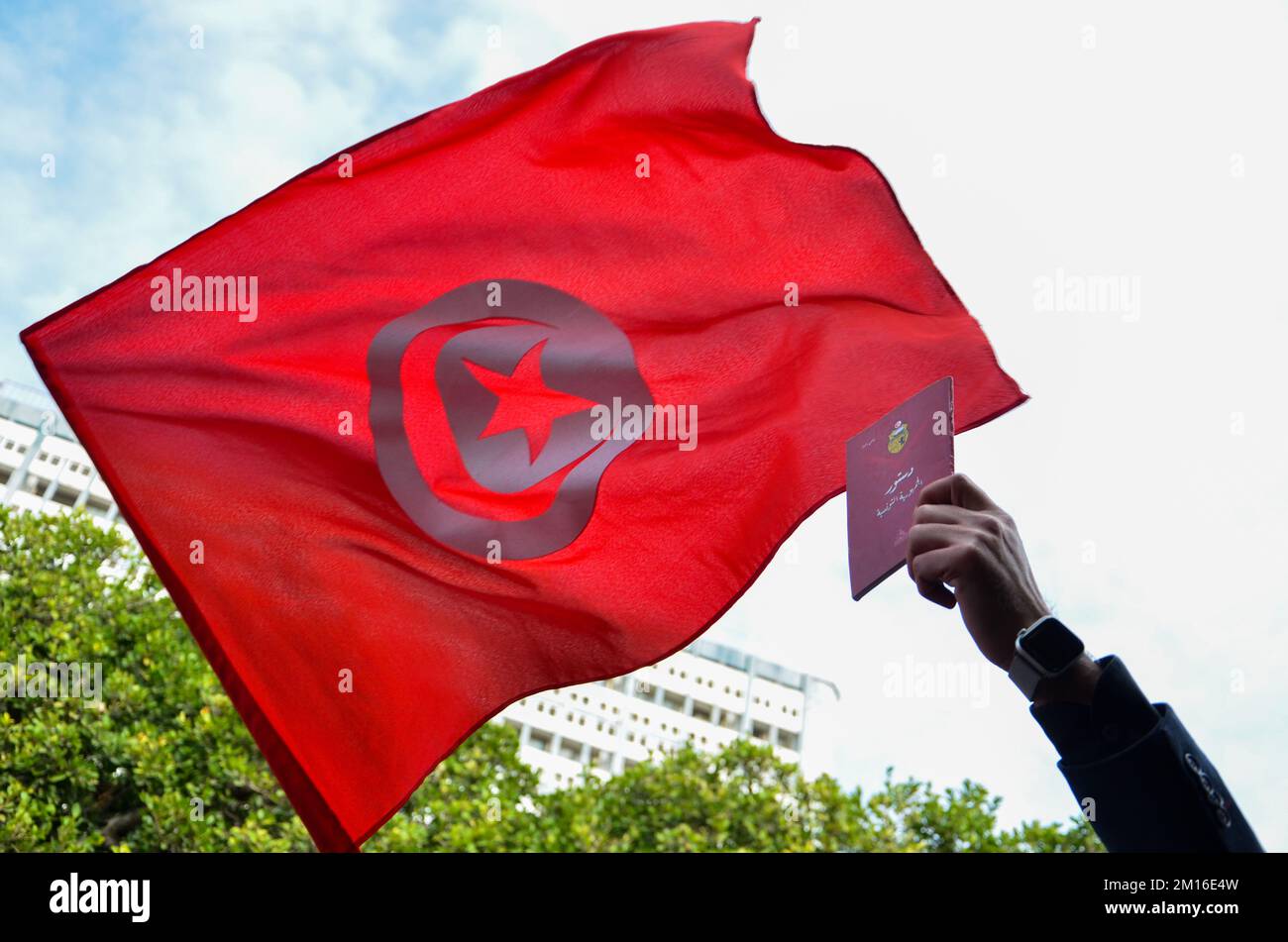 Amal political party flags hi-res stock photography and images - Alamy