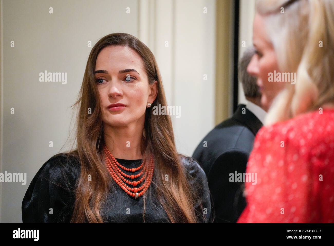 Oslo 20221210.Oleksandra Matviytsyuk, who represents the Ukrainian ...