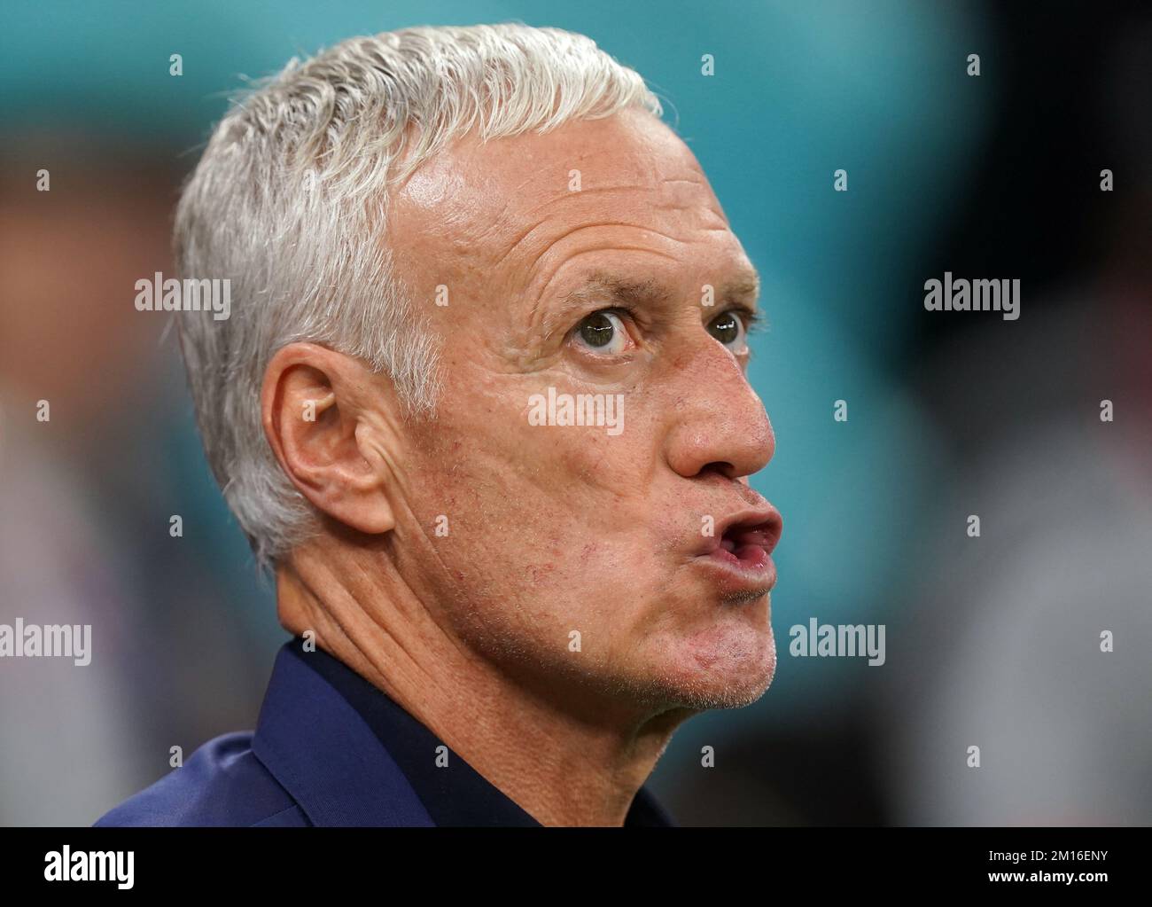 France manager Didier Deschamps during the FIFA World Cup Quarter-Final ...