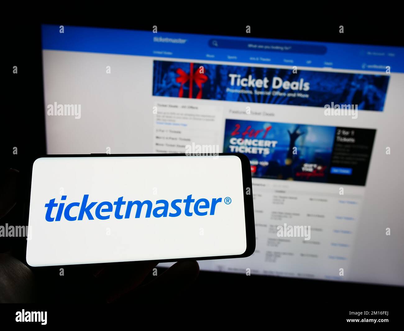 Ticket master logo hi-res stock photography and images - Alamy
