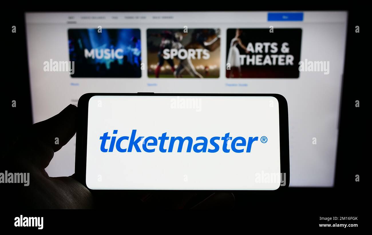 Ticketmaster logo hi-res stock photography and images - Alamy